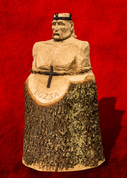 Dózsa György – Kiss István fafaragó